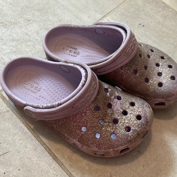 CROCS | Shoes | Glitter Crocs | Poshmark